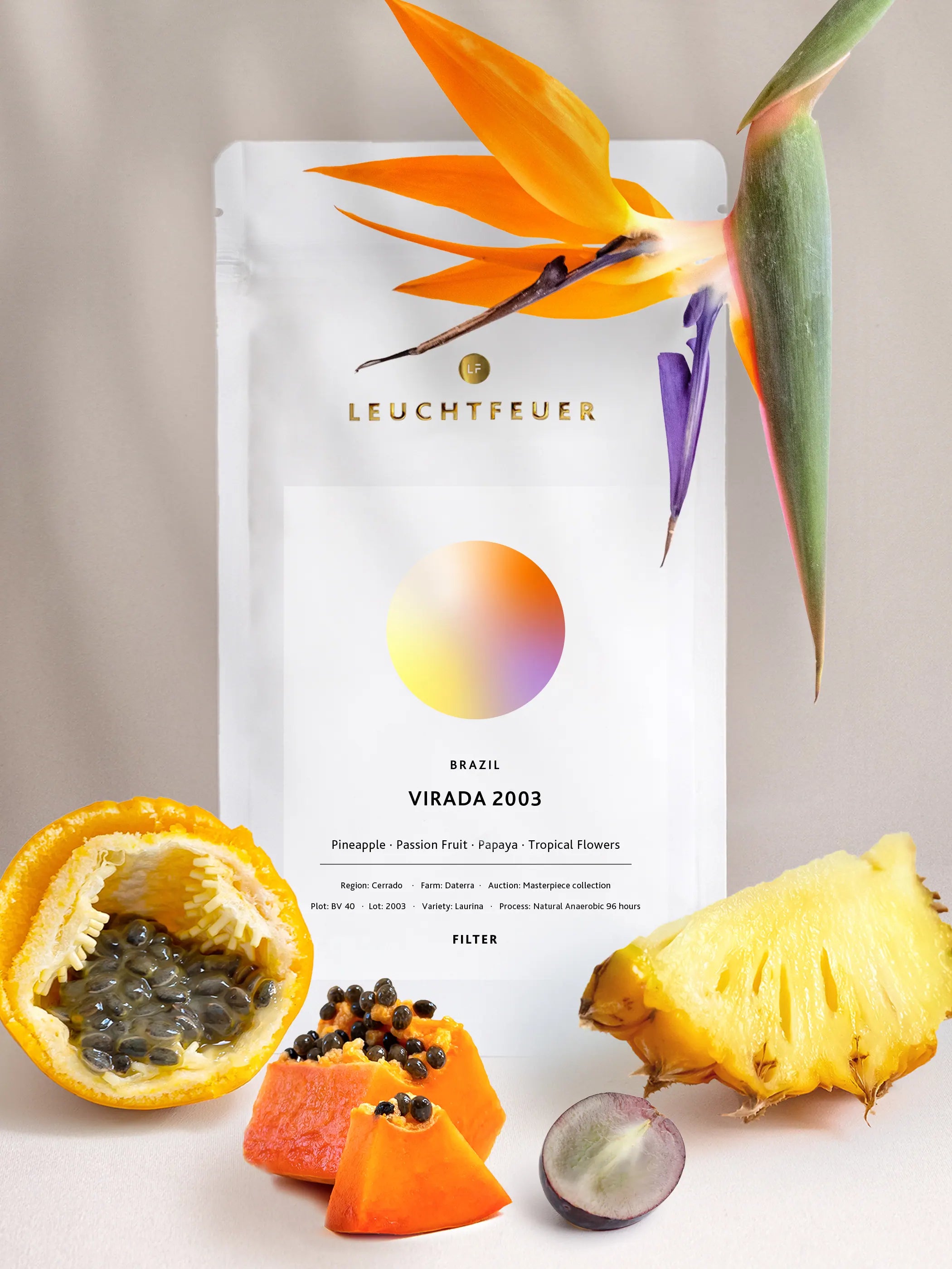 Virada 2003 · Daterra Masterpieces · Filter coffee Brazil · LF Coffee