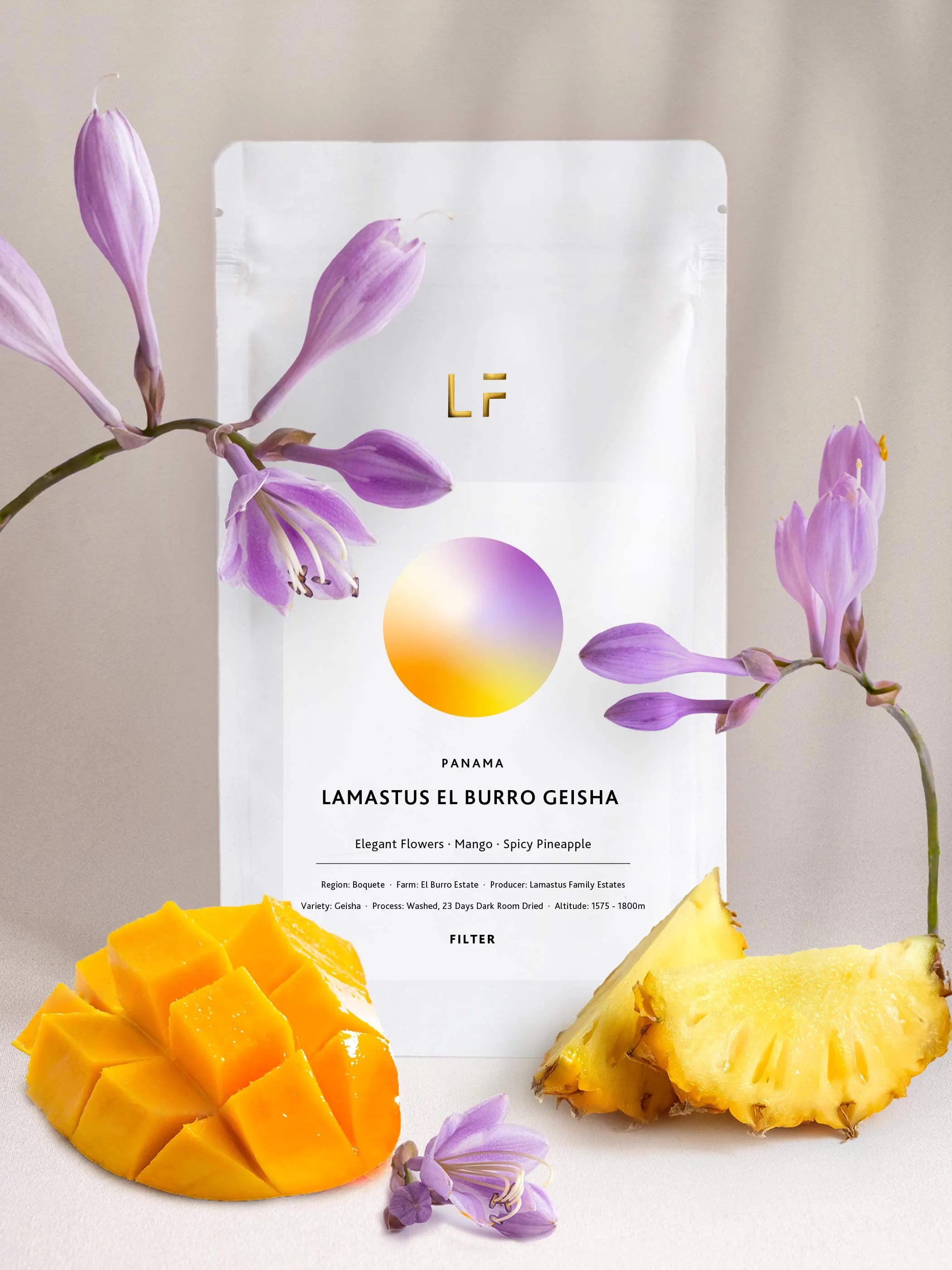 El Burro Geisha · Lamastus · Filter coffee Panama · LF Coffee